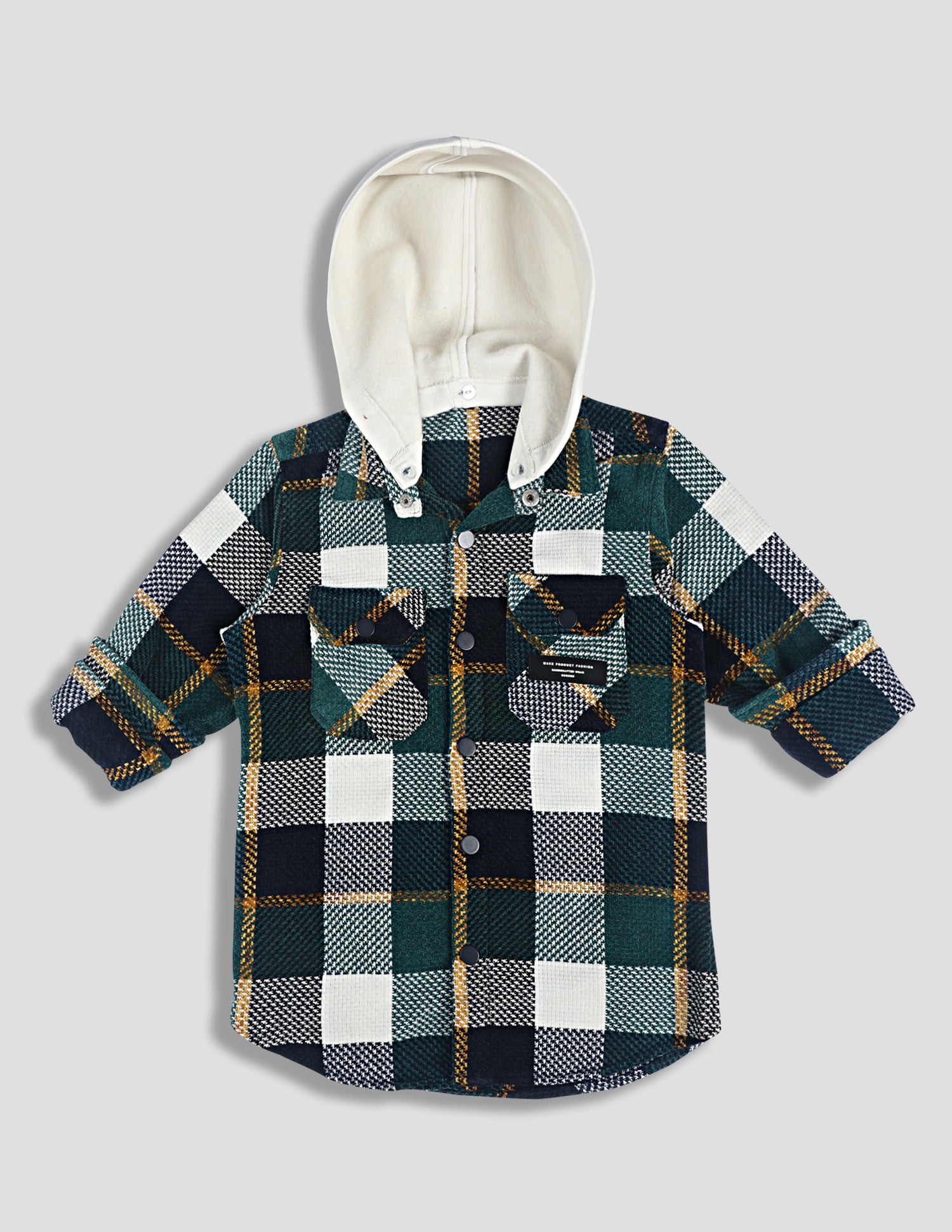 Buy Green Checks Shirt for Boys online at RUFF